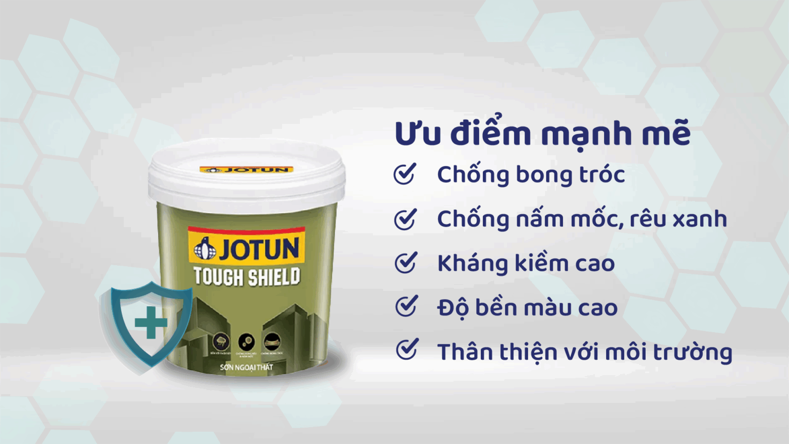 Sơn ngoại thất Jotun Tough Shield - Techco Group